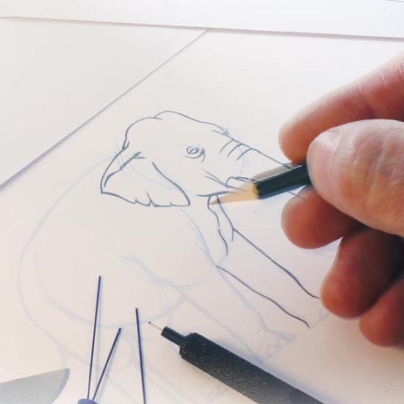 Drawing: The graphite lead pencil | Canson